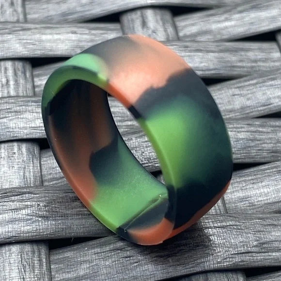 SALE! NEW - Fine Fashion Unisex Any-Activity Silicon Ring Colors 2 (Mu ...